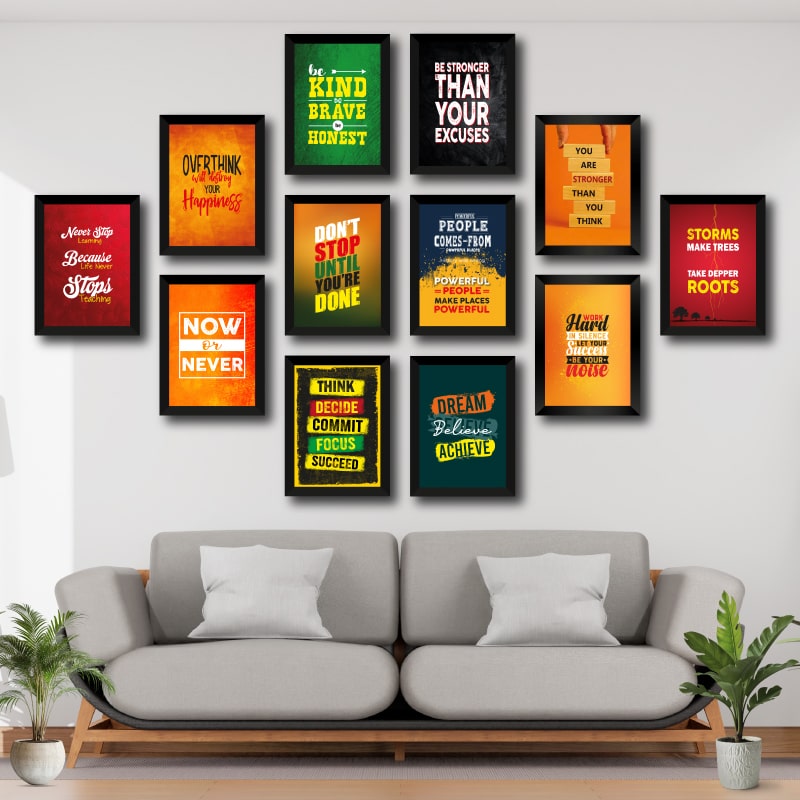 12-Piece Motivational Frame (G-1)
